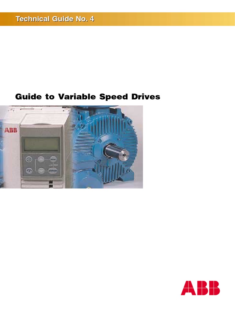 Variable Speed Drives | PDF | Transmission (Mechanics) | Electric Motor