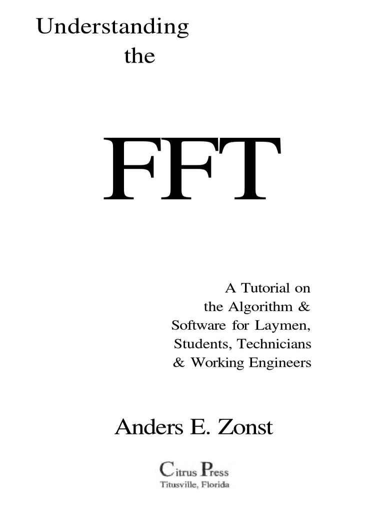 Understanding The Fast Fourier Transform | PDF | Discrete Fourier ...