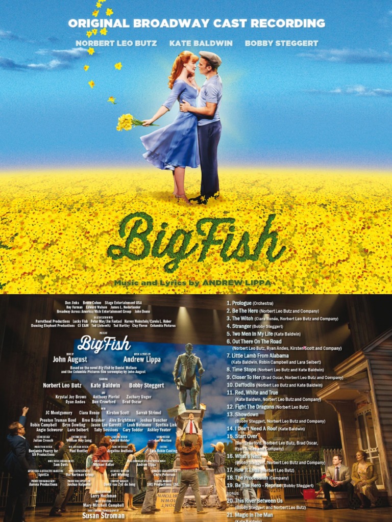 Digital Booklet - Big Fish | PDF