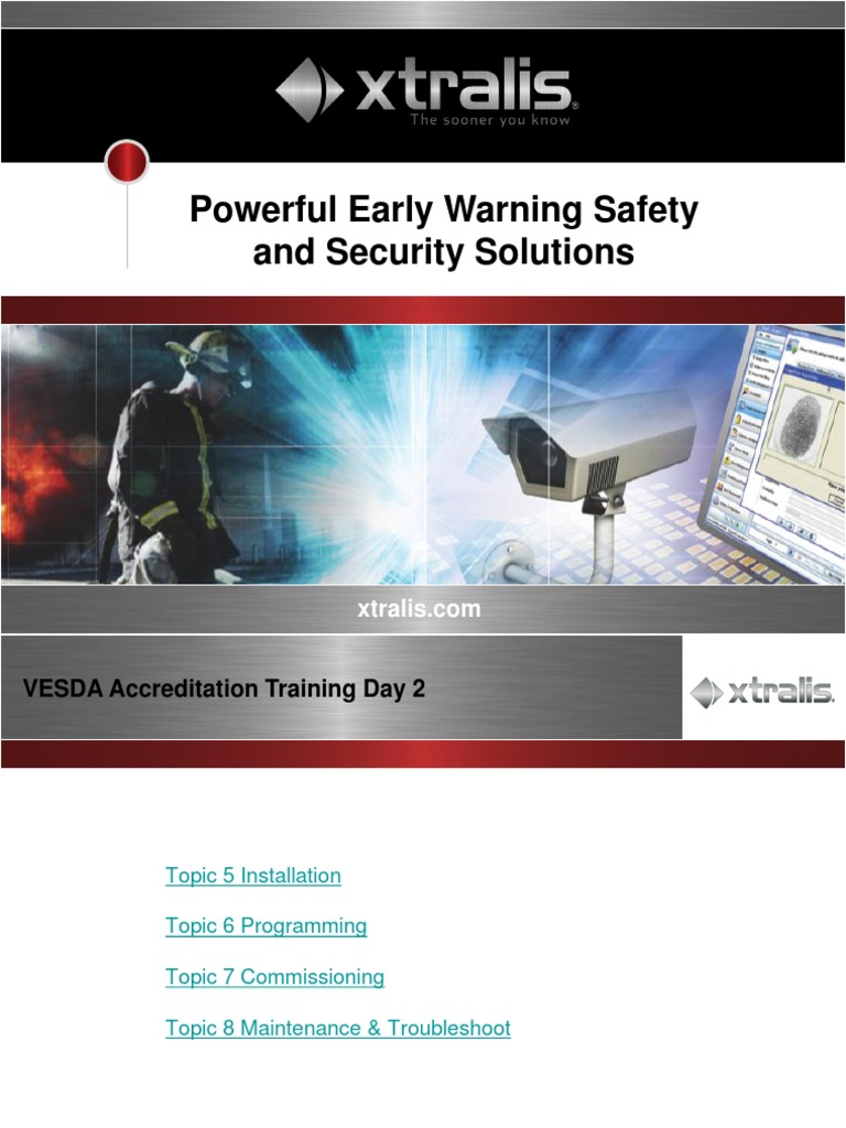 Xtralis Training 3 | PDF | Relay | Pressure Measurement