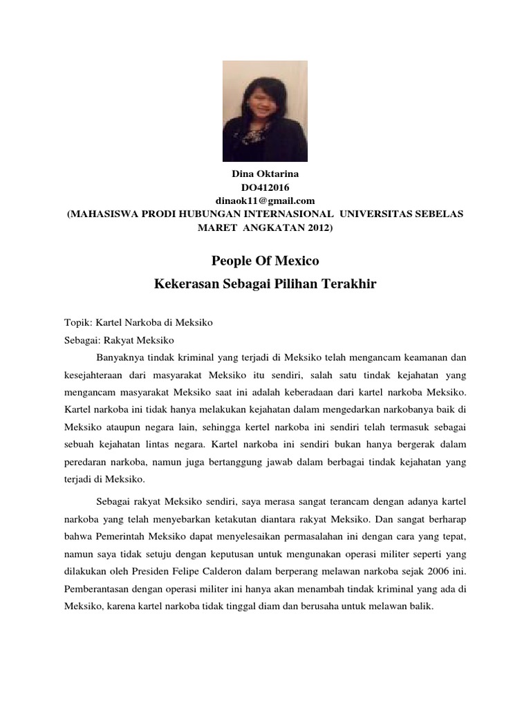 Contoh Position Paper | PDF