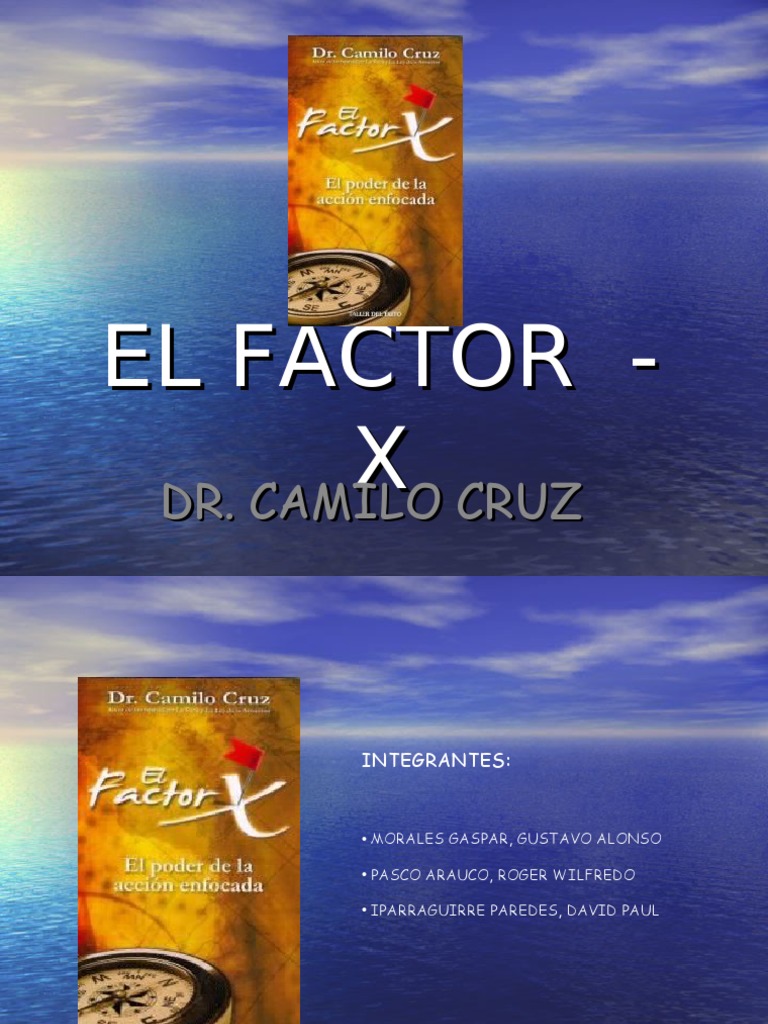 21704992-El-Factor-X[1] | Vida | Sueño