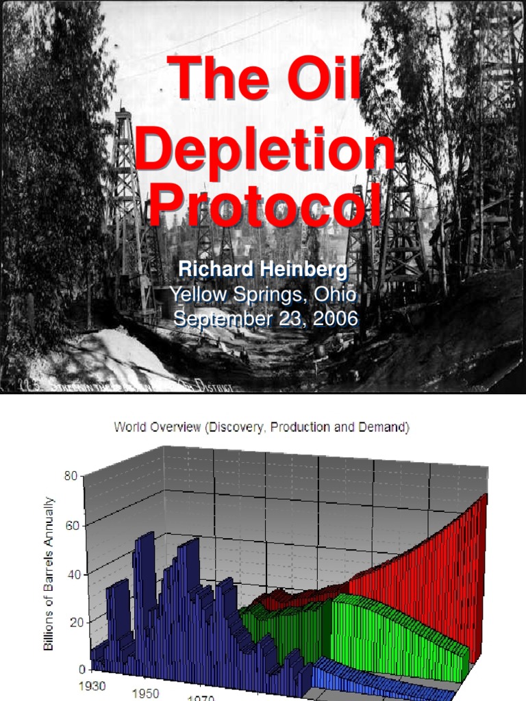 The Oil Depletion Protocol | PDF | Peak Oil | Petroleum