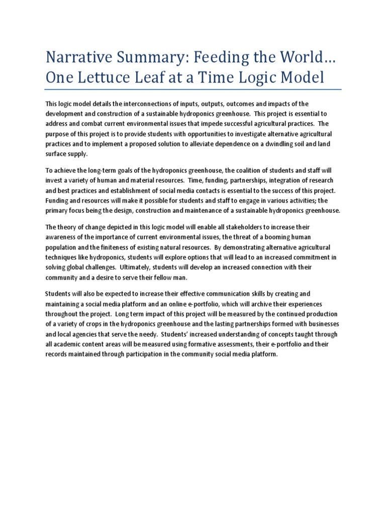 Narrative Summary | PDF