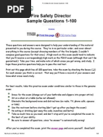 F-02 Fire Guard Test Study Guide | PDF | Fire Safety | Fires
