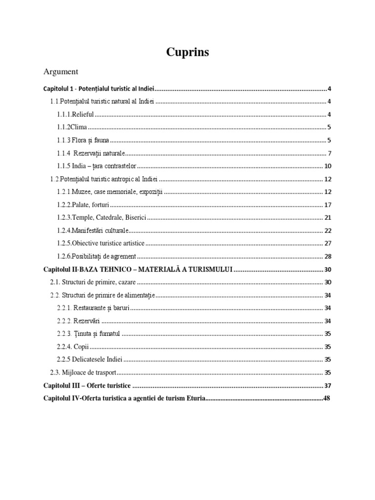 Atestat Turism | PDF
