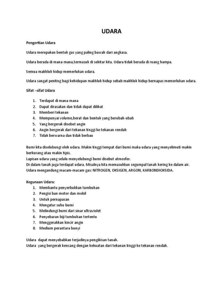 UDARA | PDF