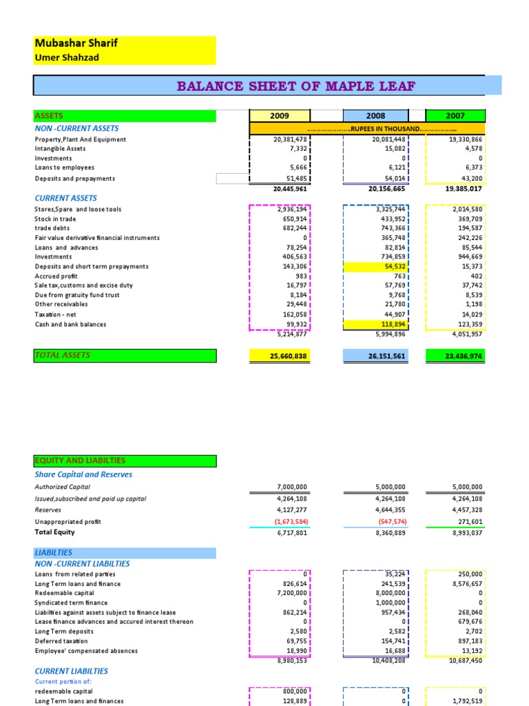 Maple Leaf Cement Factory Limited. | PDF | Revenue | Debt