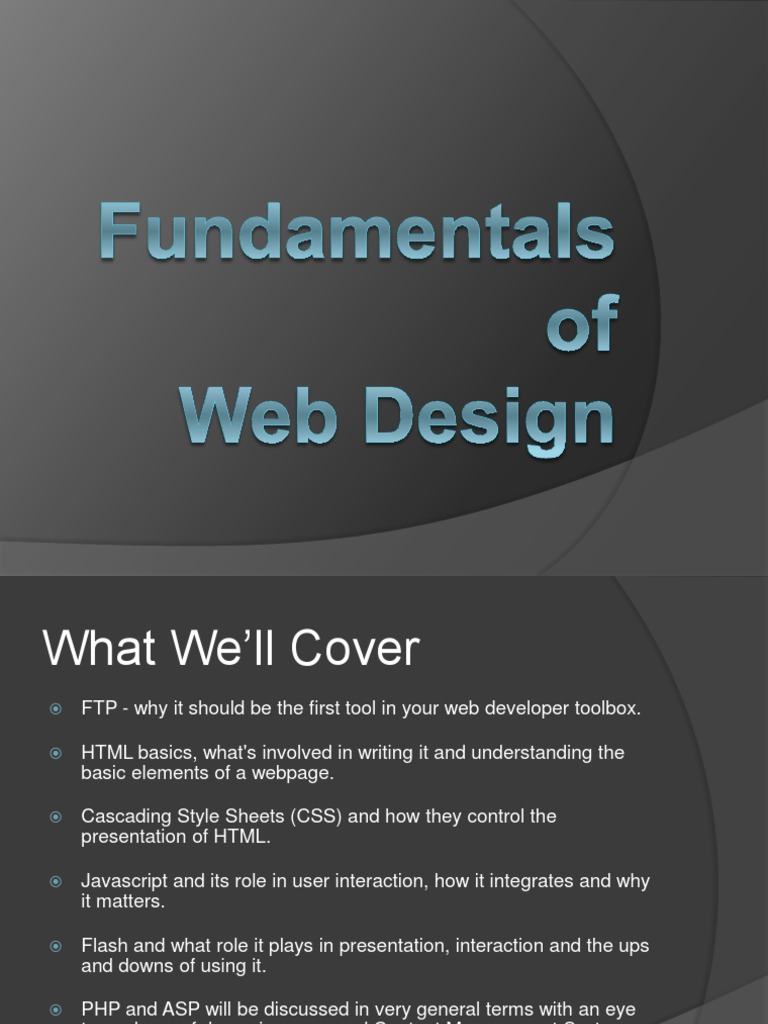 Fundamentals of Web Design V2 | Html | Html Element