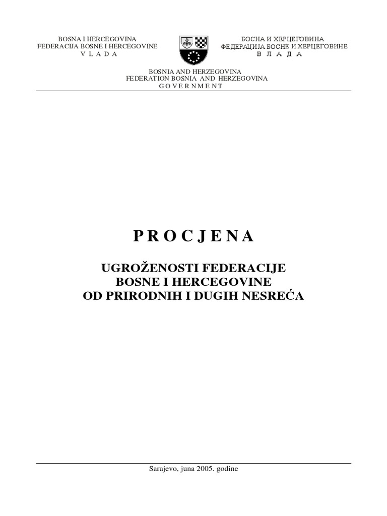 Karta Seizmiška Bih PDF | PDF