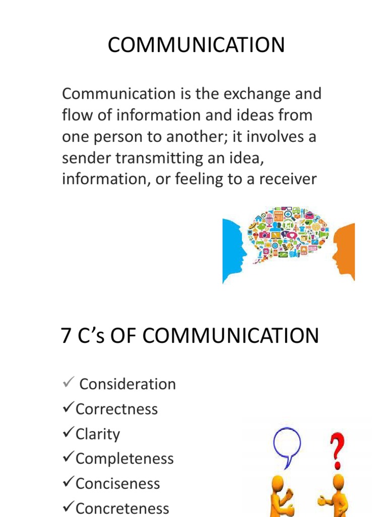 Communication | PDF | Communication | Information