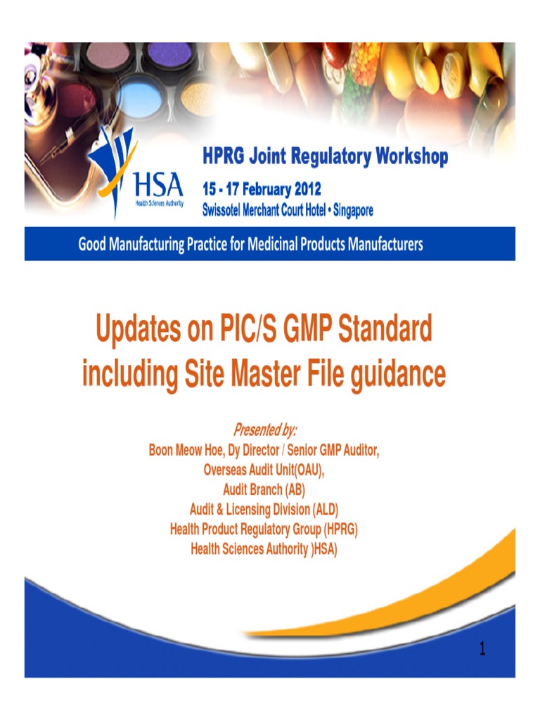 Updates On PIC/S GMP Standard | PDF | Business | Science & Mathematics
