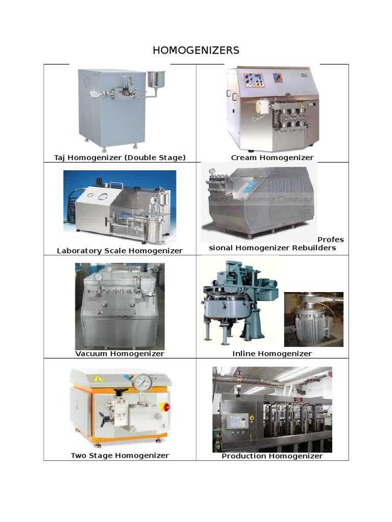 Homogenizers: Taj Homogenizer (Double Stage) Cream Homogenizer | PDF