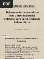 Manual Defectos de Telas | PDF | Textiles | Telar