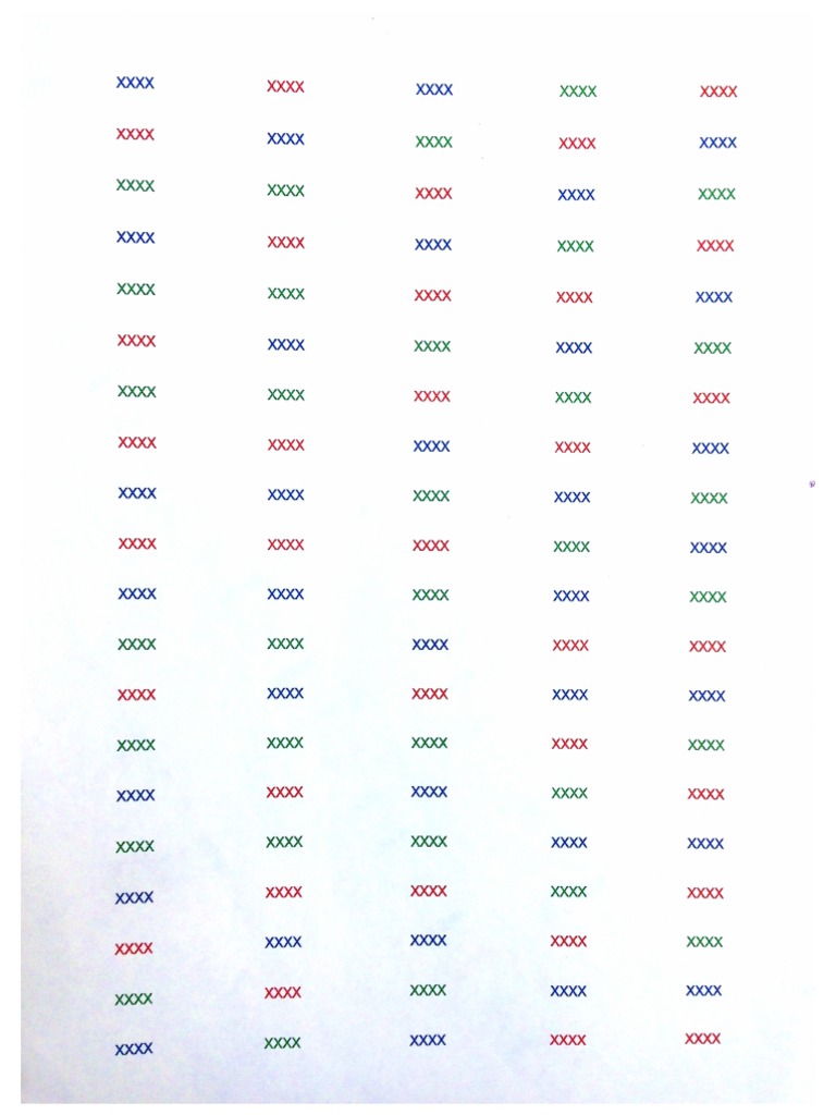 Stroop Lamina Color | PDF