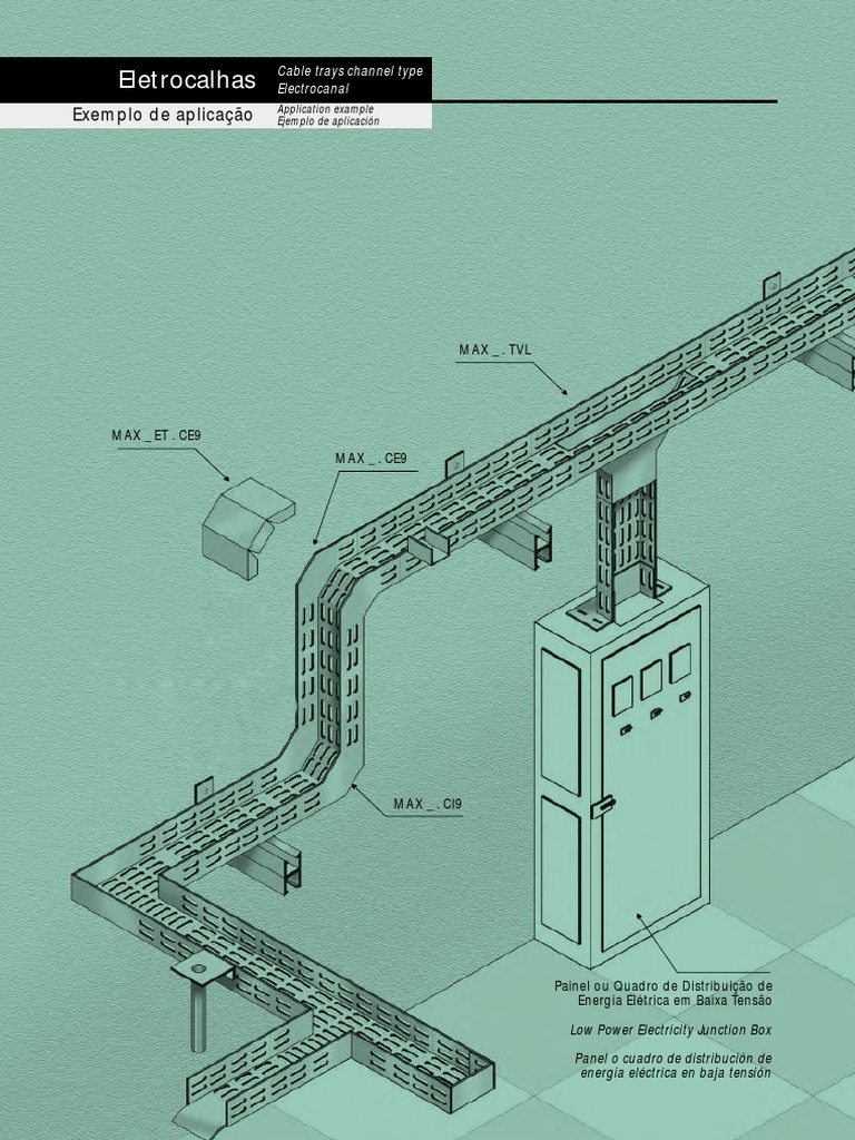 Eletrocalhas | PDF | Parafuso | Indústrias