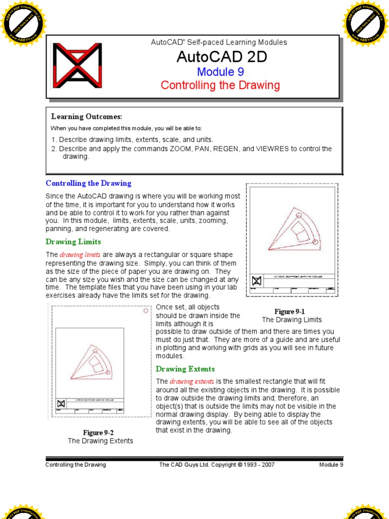 Autocad 2d Module 09 PDF | PDF
