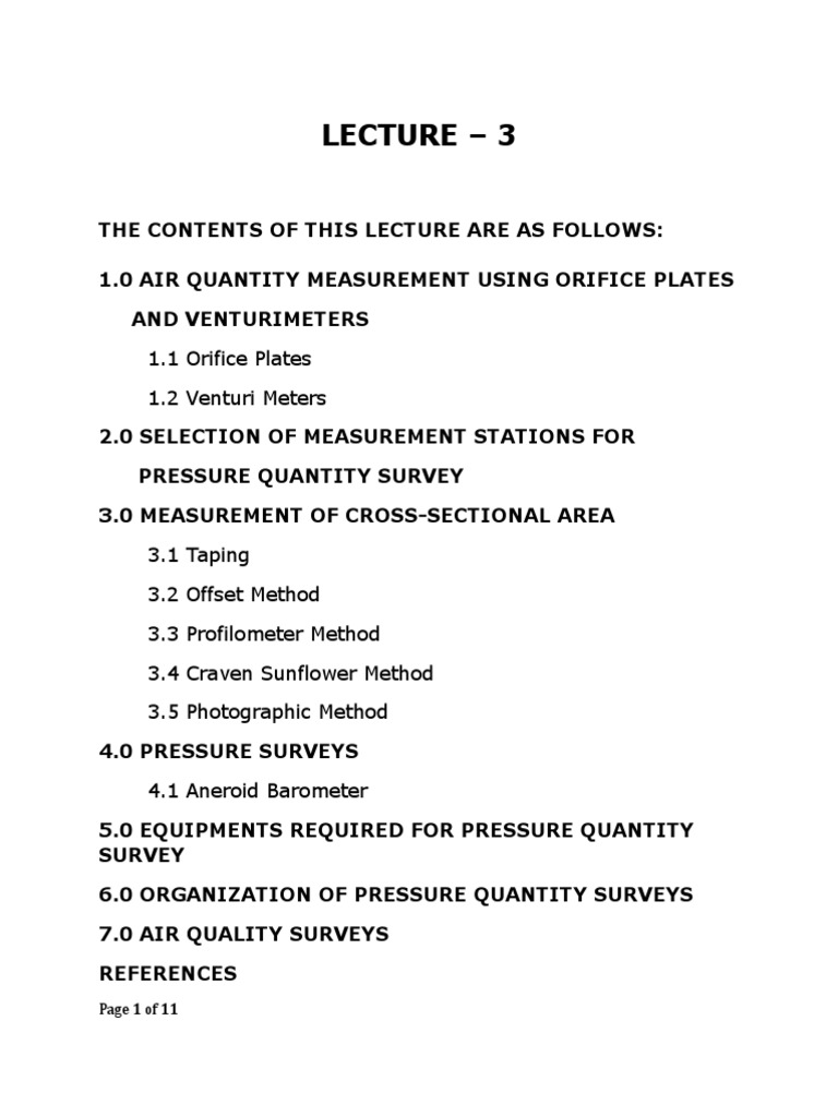 10.3 Ventilation Surveys - Air Quality and Quantity Surveys | Pressure ...