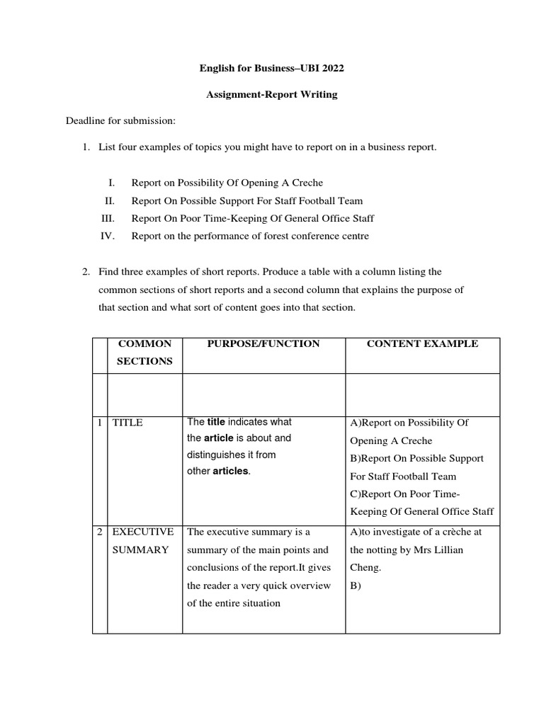 Example English Assignment | PDF | Business | Business (General)