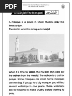 Grade 1 Worksheet: Prophet Muhammad | PDF