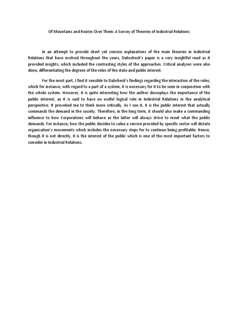 Sample Reaction Paper PDF | PDF