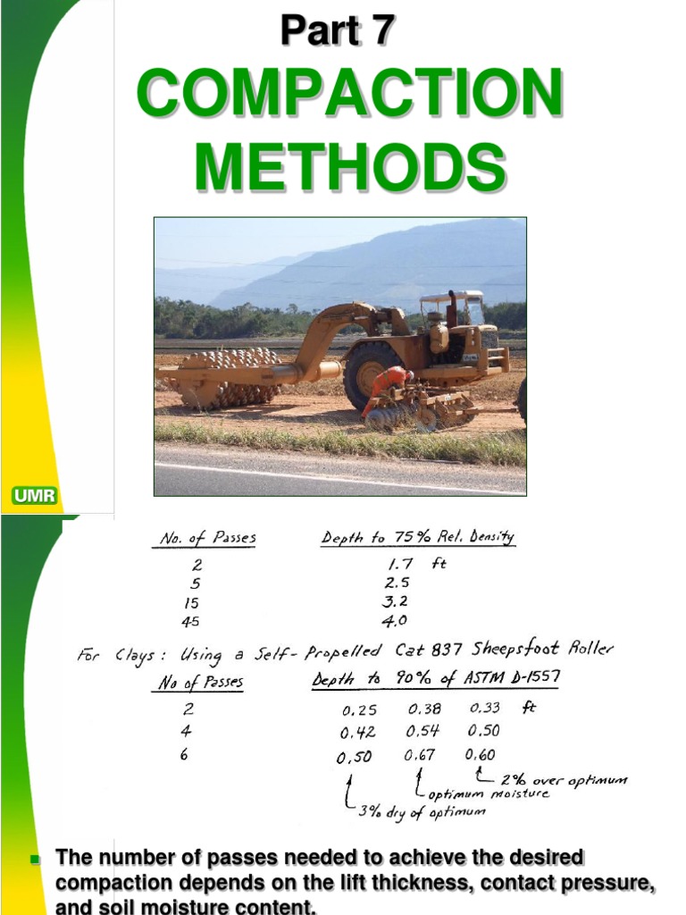 DEPTH OF COMPACTION.pdf | Civil Engineering | Engineering | Free 30-day ...