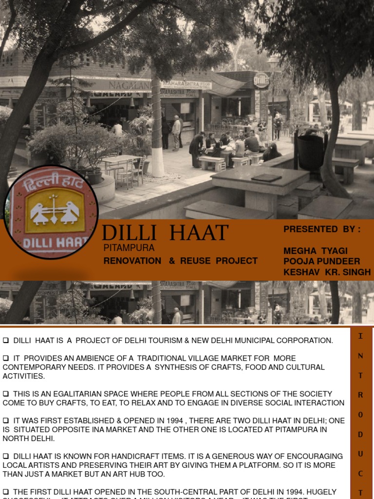Landscape DELHI HAAT | PDF | Delhi | Nature