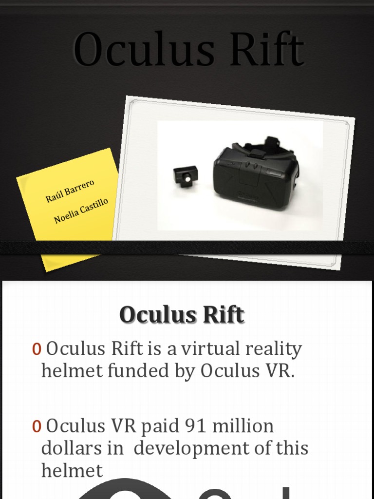 Oculus Rift - Presentation | PDF