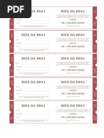 Rifa para Imprimir | PDF