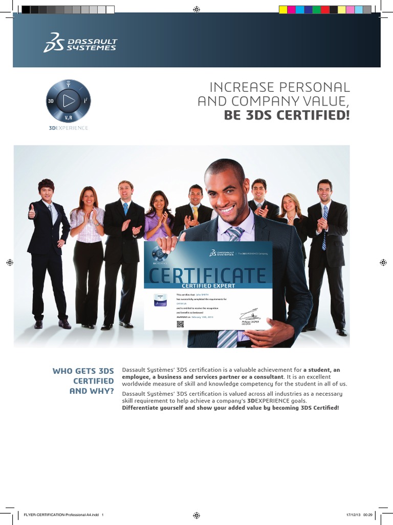 Flyer Certification Professional A4 Print | PDF | Technology & Engineering
