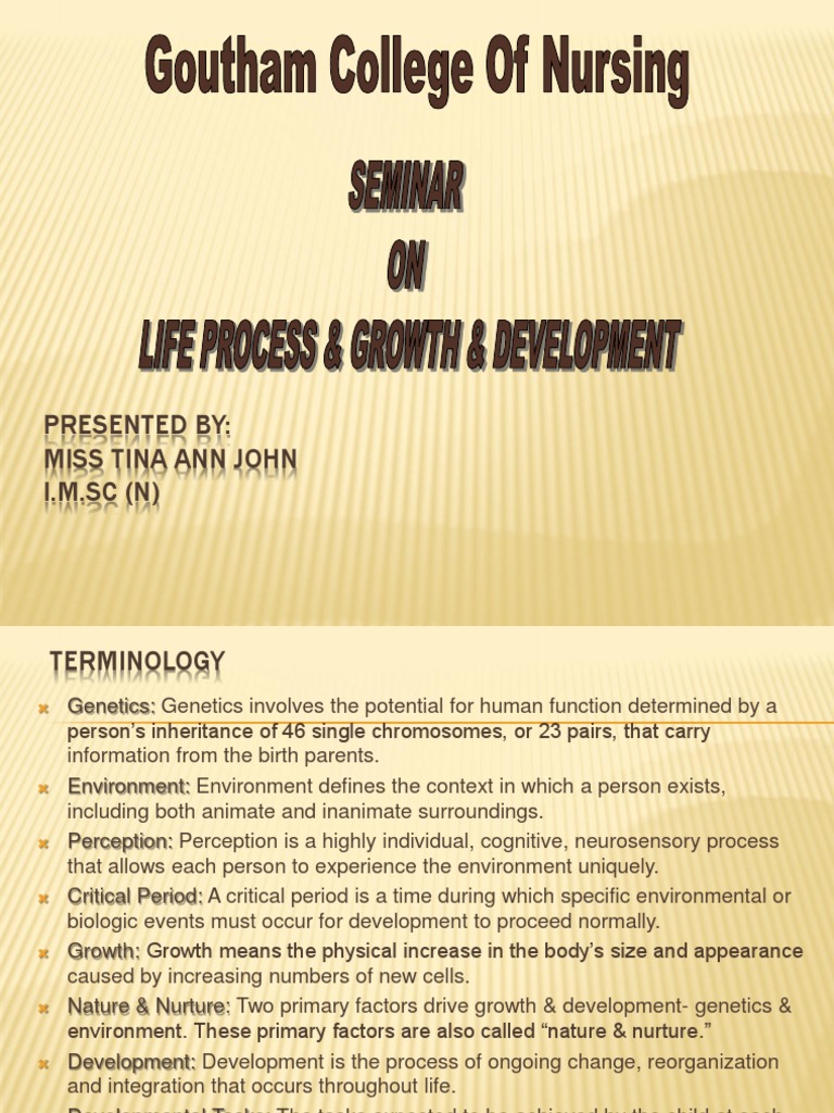 A Comprehensive Overview of Human Growth and Development from ...