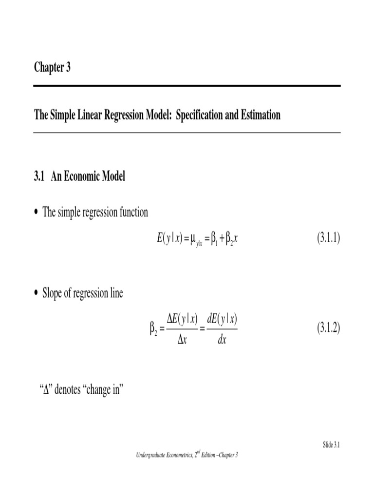 Undergraduate Econometric | Errors And Residuals | Econometrics