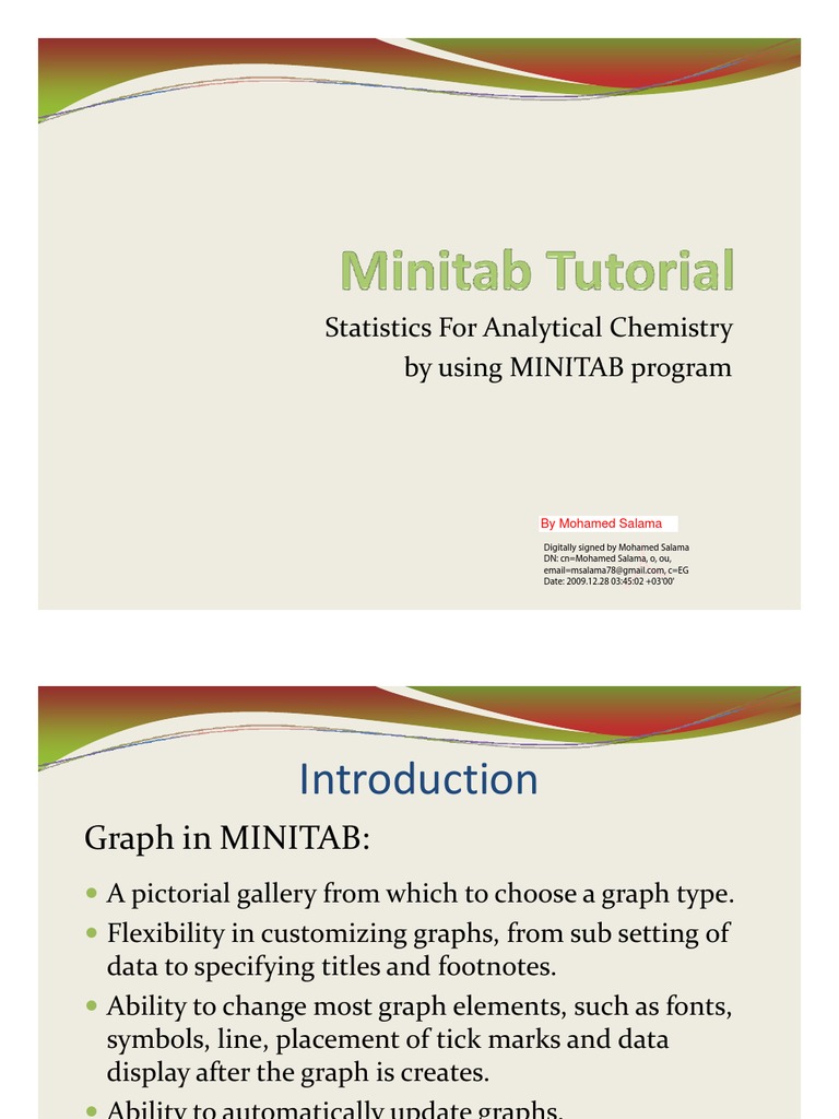 Minitab Tutorial Pdf Confidence Interval Standard Deviation