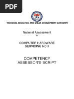 Assessors Script | PDF | Educational Assessment | Business