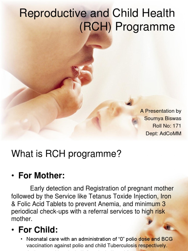 Reproductive and Child Health | PDF | Maternal Death | Infant Mortality
