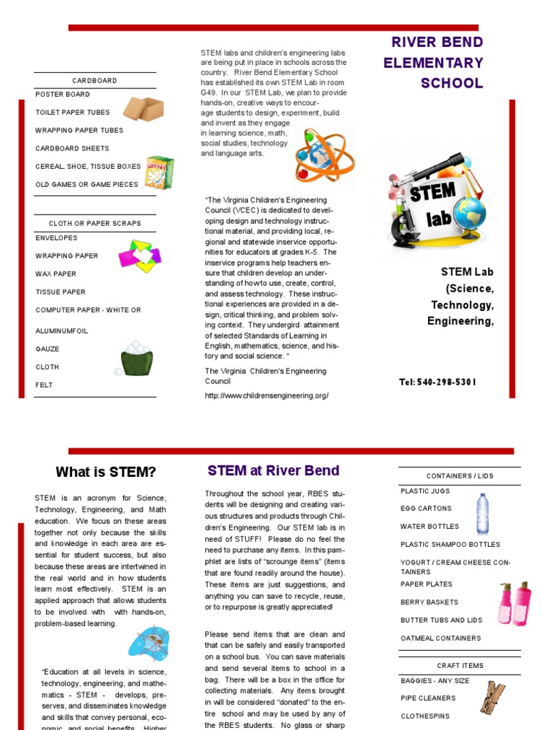 Stem Brochure | PDF | Science, Technology, Engineering, And Mathematics | Engineering