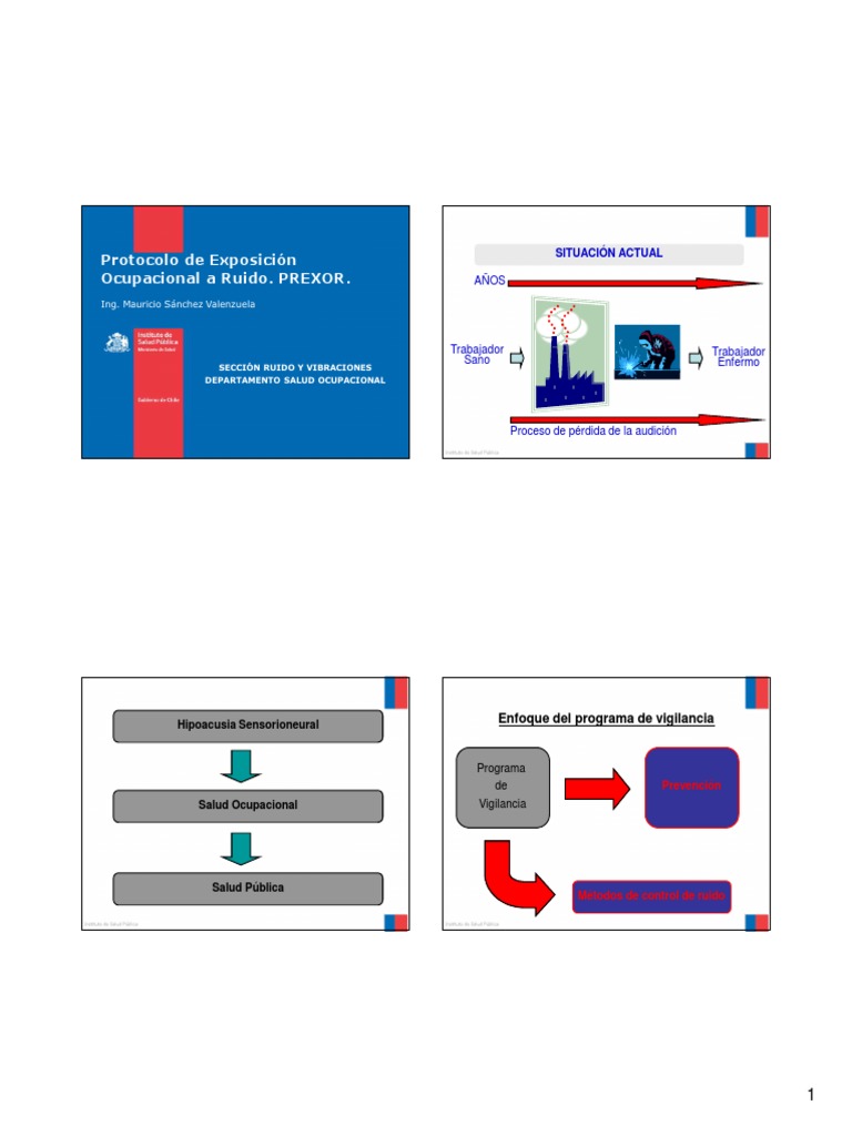 Protocolo Exposición Ocupacional A Ruido PREXOR PDF | PDF | Decibel ...