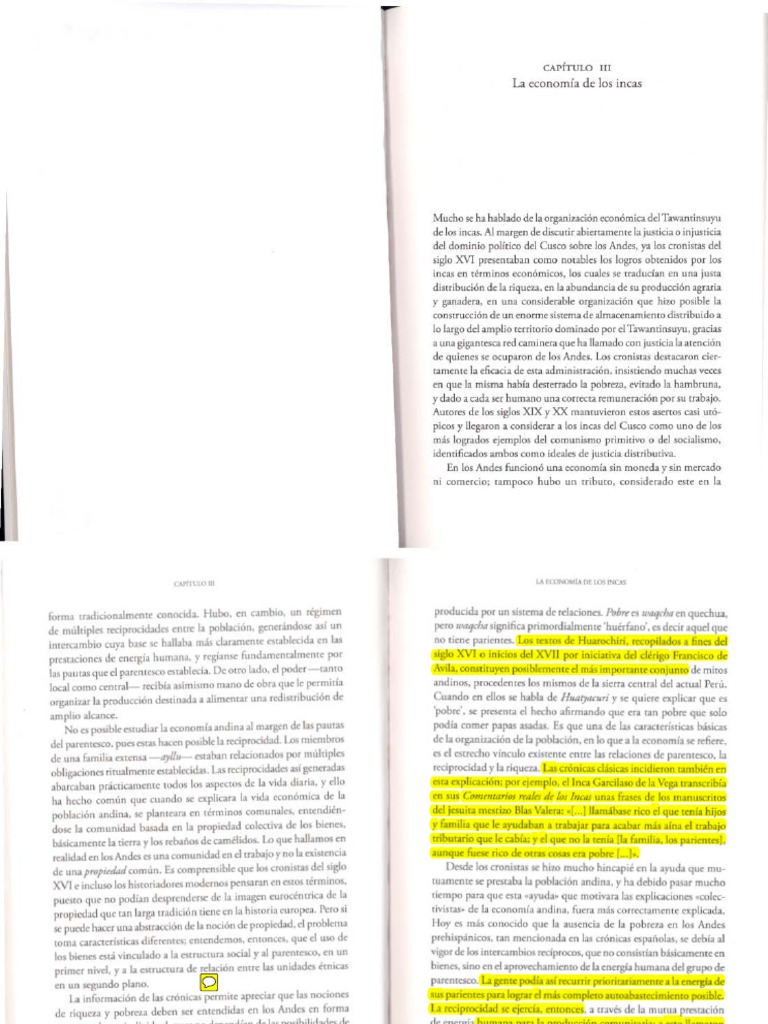 Cap 3 Los Incas Franklin Pease | PDF | Imperio Inca | Andes