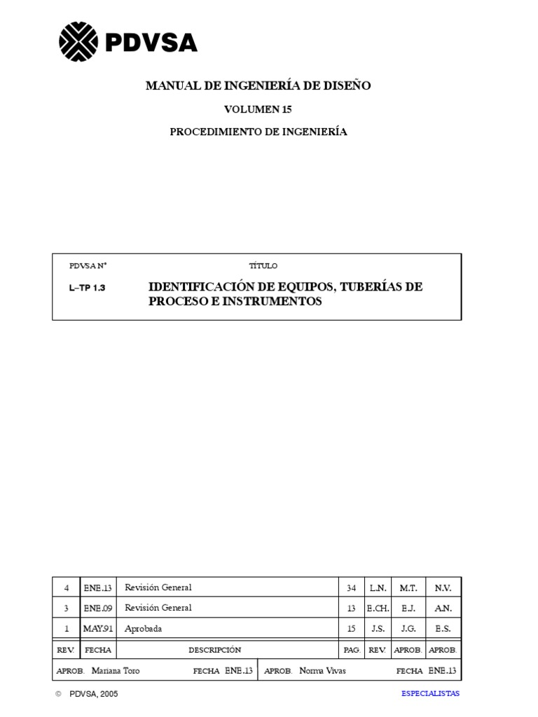 Norma PDVSA L-TP - 1 - 3 | PDF | Secuencia | Controlador lógico programable