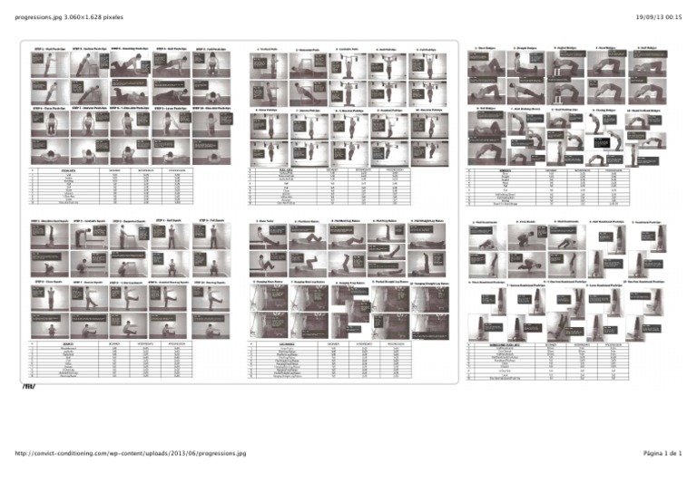 Convict Conditioning Progressions Image | PDF