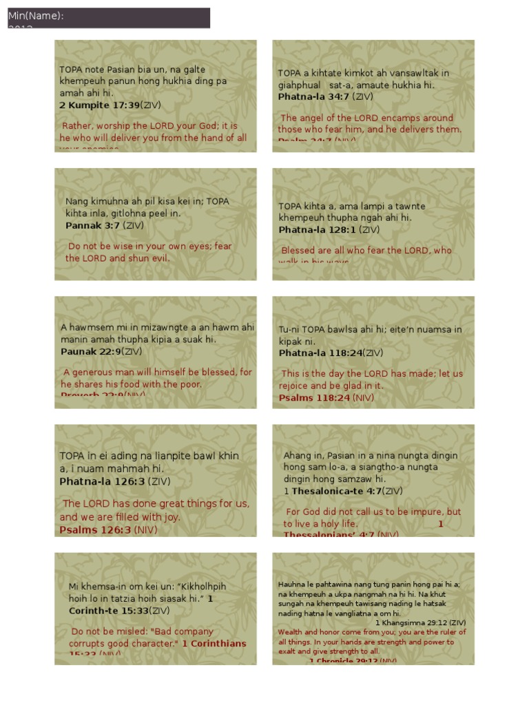 Zokam LSTPromiseverse 3 | PDF | Language Arts & Discipline | Religion ...