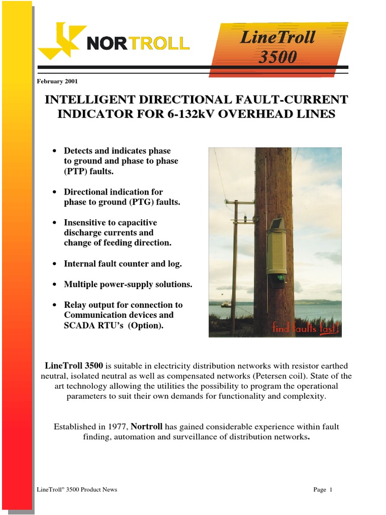 LineTroll - 3500 - Fault Indicator | PDF