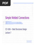 Lecture-8 (Welded Connection Design With Channels) | PDF