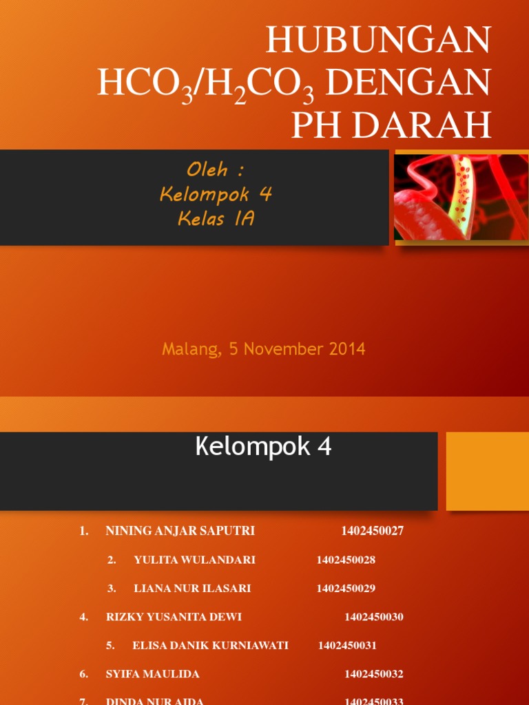 Hubungan Hco3 Dengan PH Darah | PDF