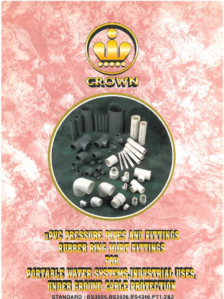 Crown - UPVC Pressure Pipe | PDF