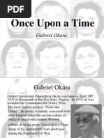 Once Upon A Time - Gabriel Okara | PDF | Poetry