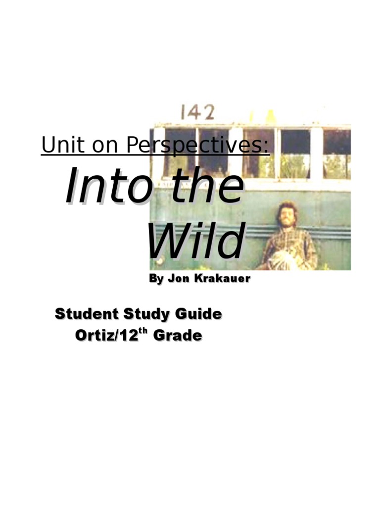 Into The Wild Packet | PDF
