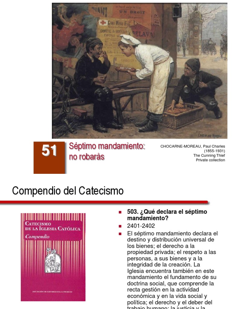 Séptimo Mandamiento | PDF | Iglesia Católica | Religión y creencia