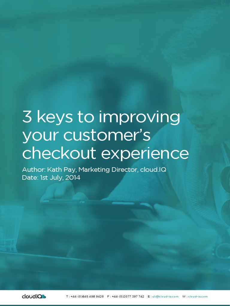 3 Keys To Improving Your Customers Checkout Experience | PDF | Online ...
