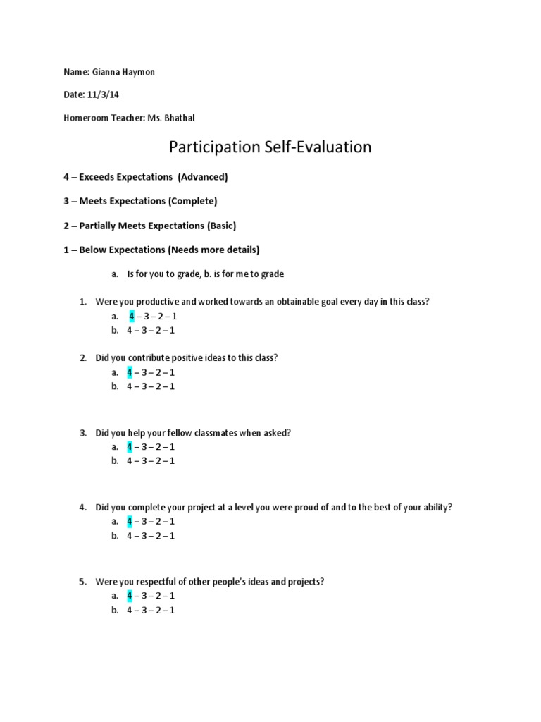 Participation Hs and 7-8 | PDF